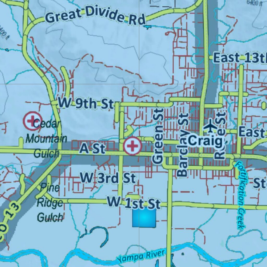 Colorado Unit 301 Recommendations for 3rd and 4th Rifle Map by HuntAI ...