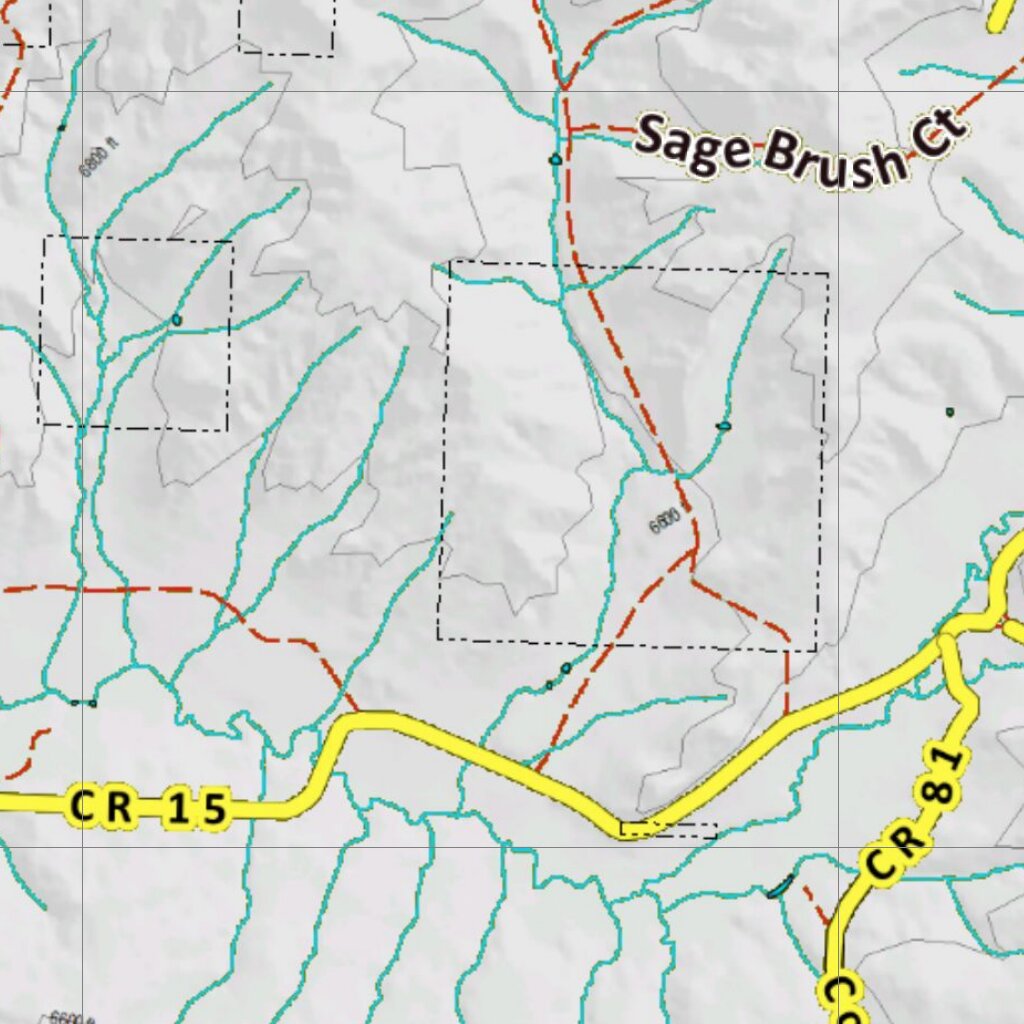 Colorado Unit 301 Recommended First Rifle Areas Map by HuntAI | Avenza Maps