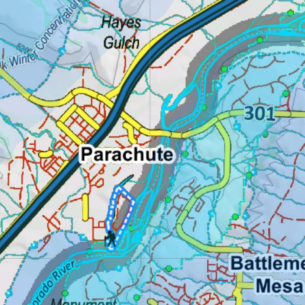 Colorado Unit 32 Recommendations for 3rd and 4th Rifle Map by HuntAI ...
