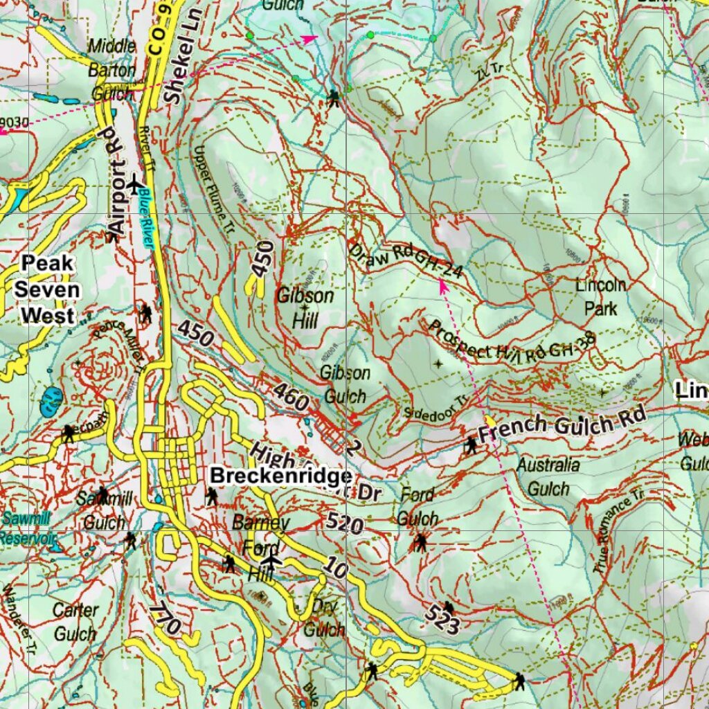 Colorado Unit 37 Second Rifle Recommendations Map by HuntAI | Avenza Maps