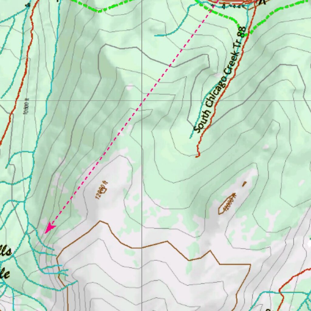 Colorado Unit 39 Second Rifle Recommendations Map by HuntAI | Avenza Maps