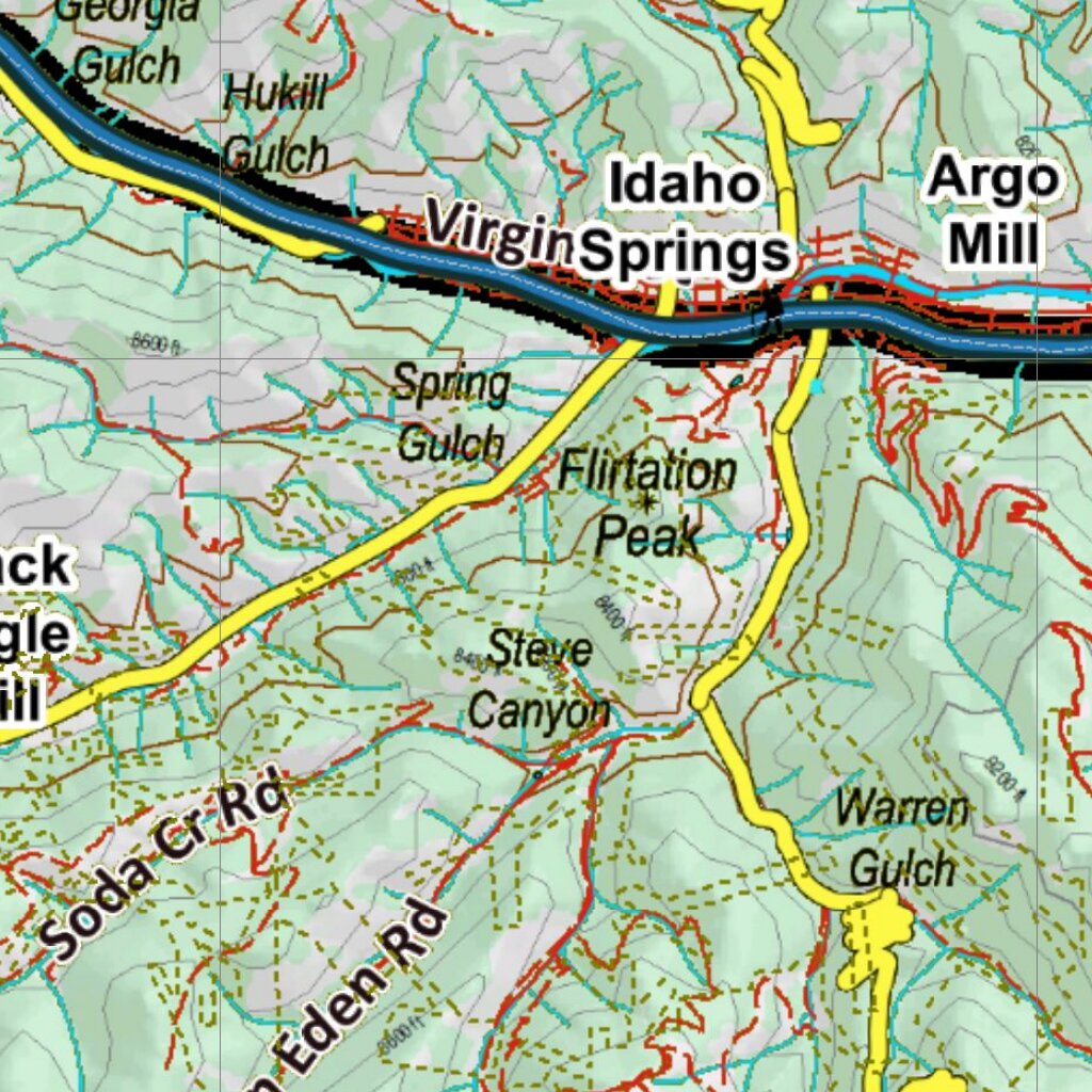 Colorado Unit 39 Second Rifle Recommendations Map by HuntAI | Avenza Maps