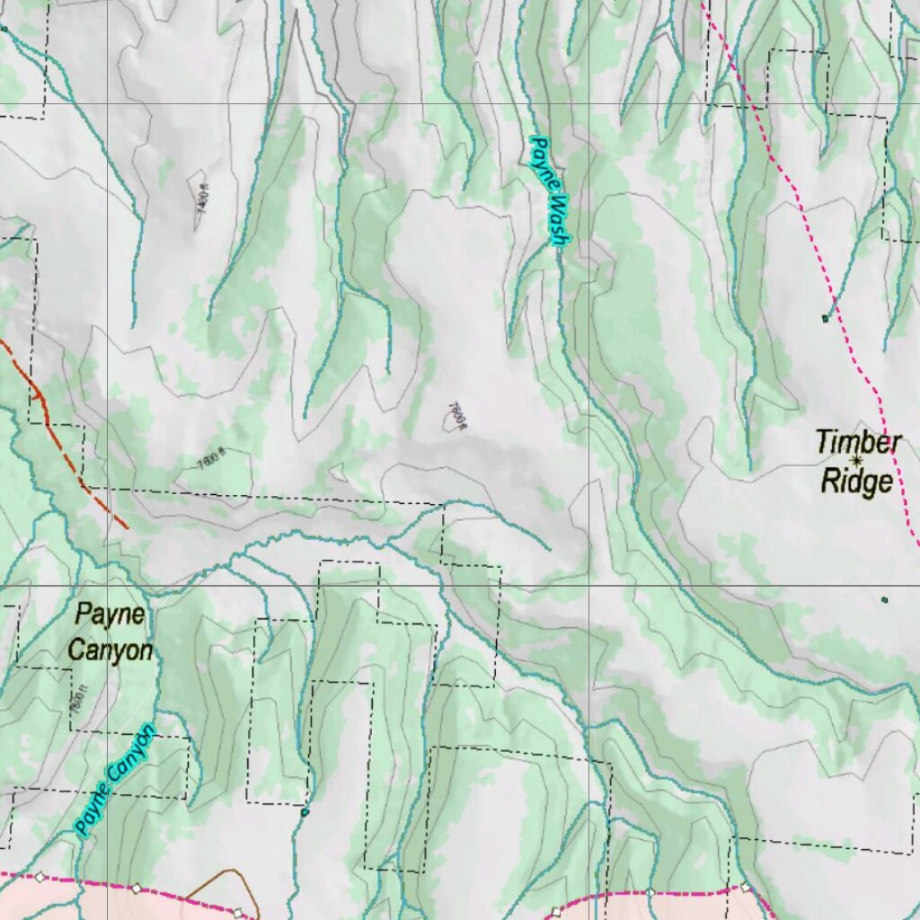 Colorado Unit 40 Recommended First Rifle Areas Map by HuntAI | Avenza Maps