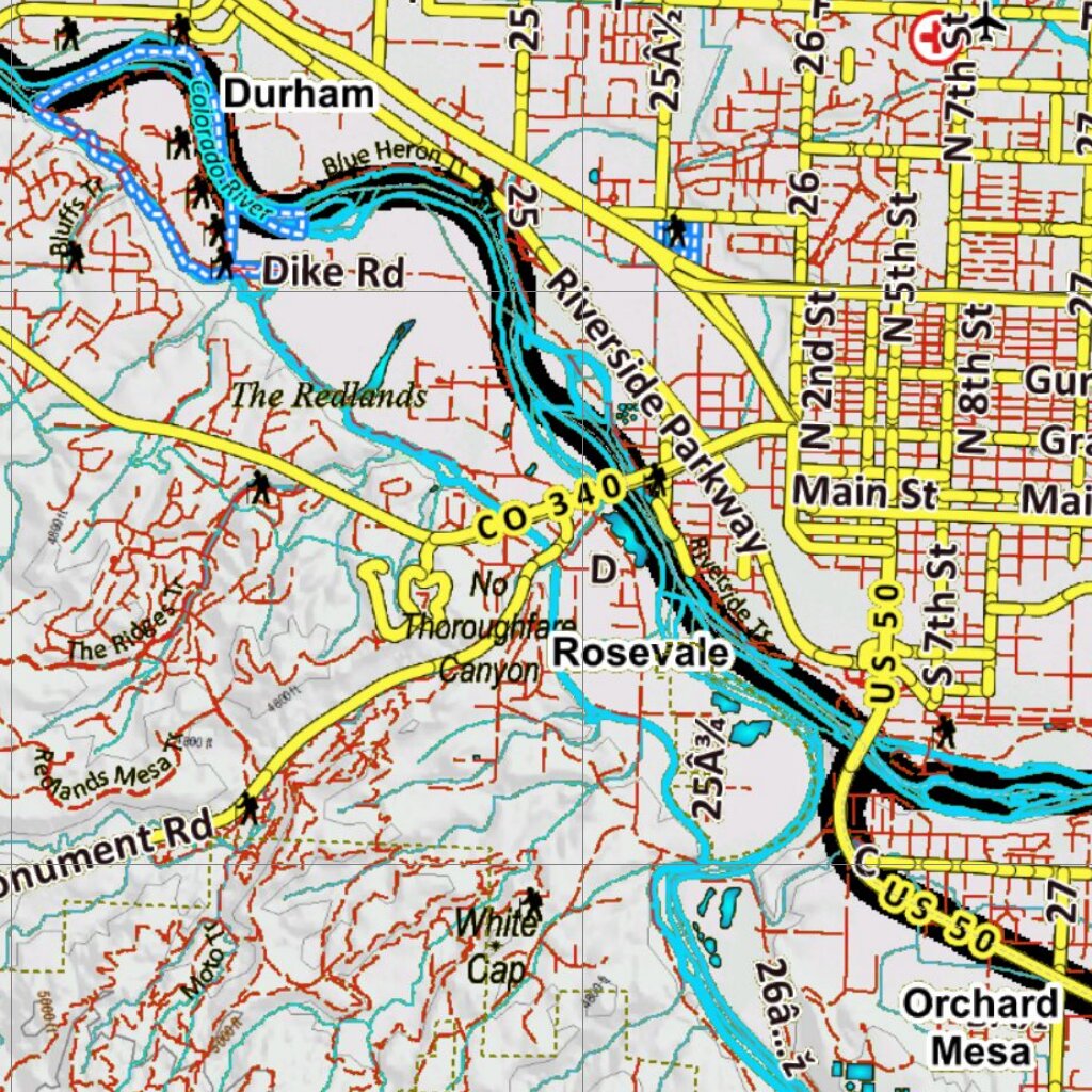 Colorado Unit 40 Second Rifle Recommendations Map by HuntAI | Avenza Maps
