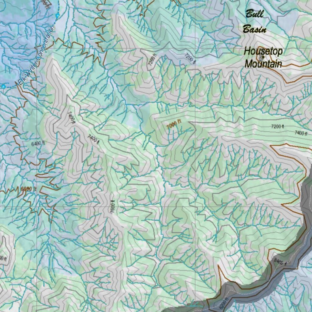 Colorado Unit 42 Recommendations for 3rd and 4th Rifle Map by HuntAI ...