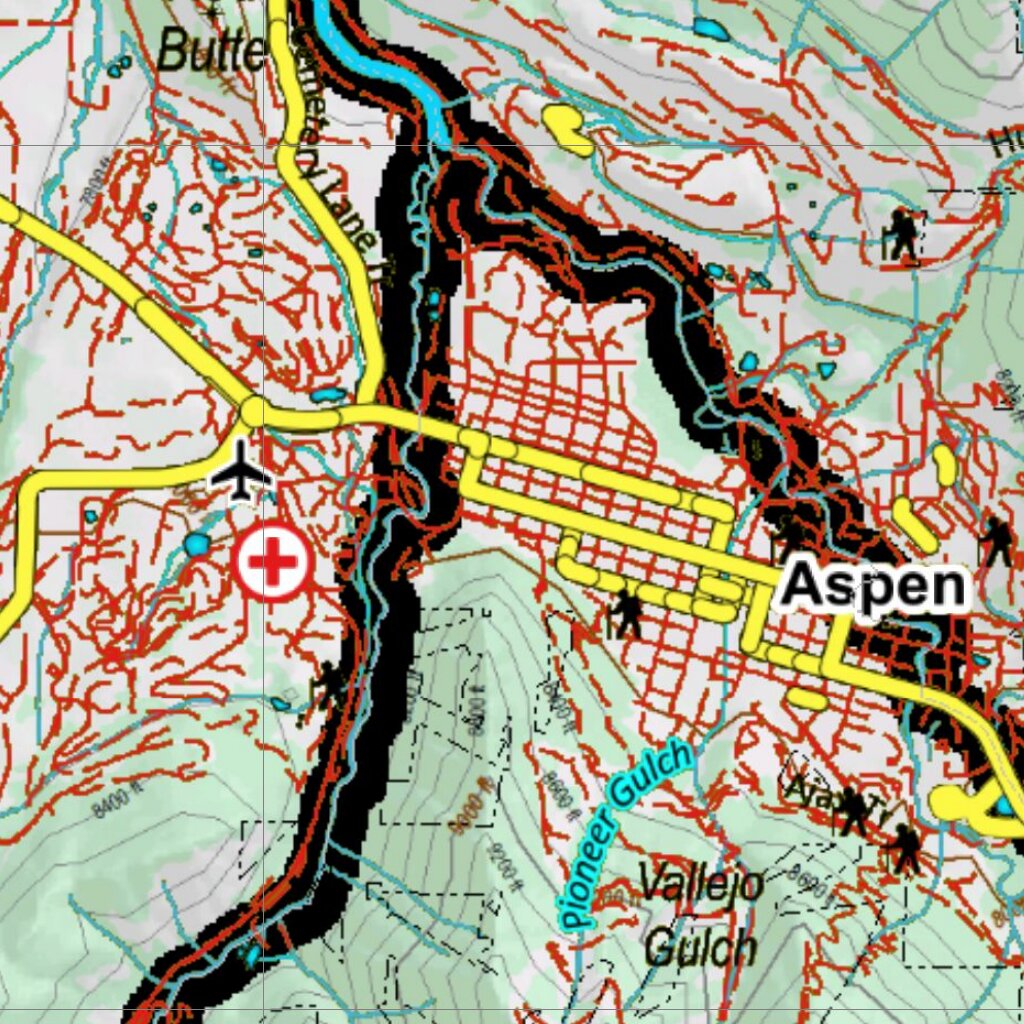 Colorado Unit 47 Recommended First Rifle Areas Map by HuntAI | Avenza Maps