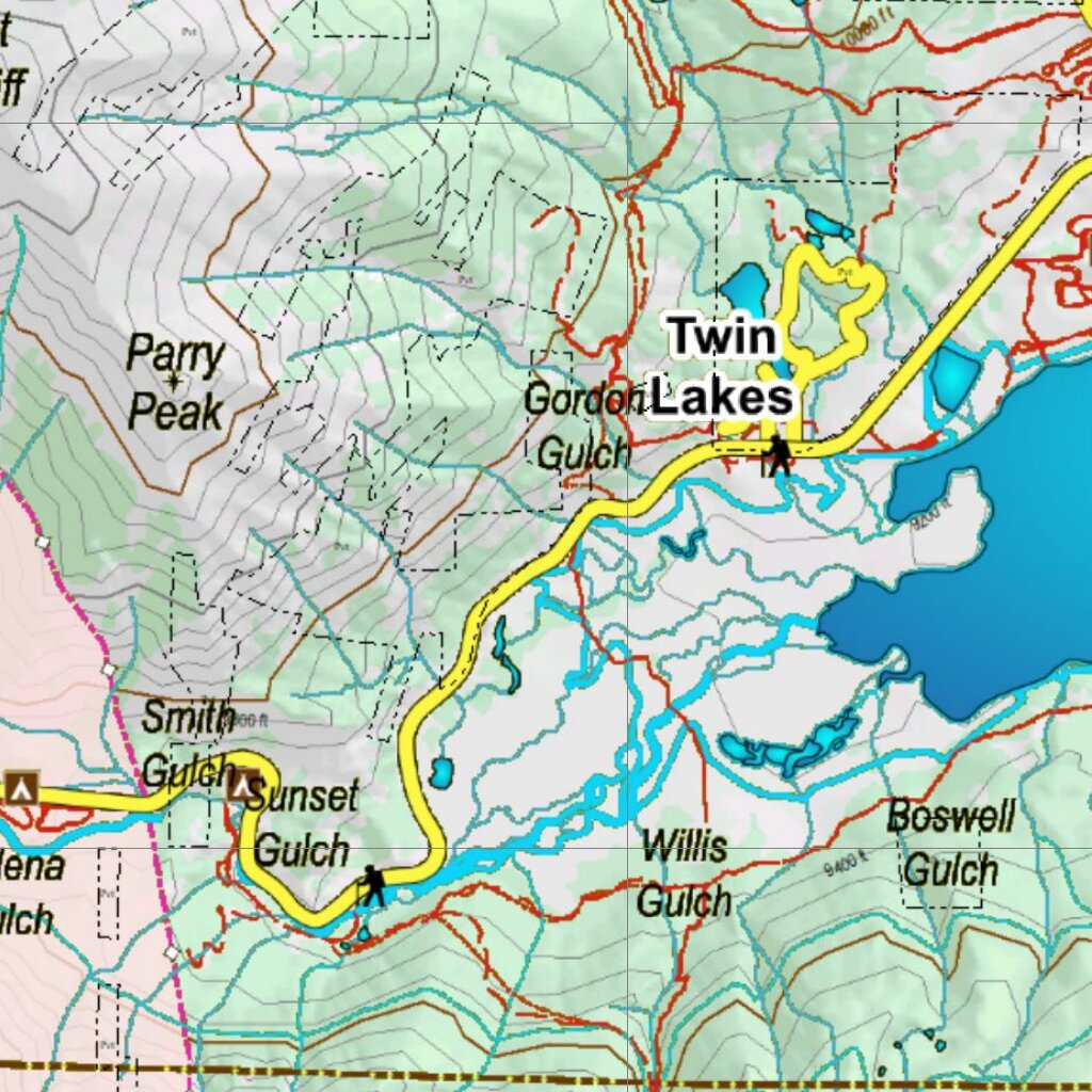 Colorado Unit 48 Recommended Archery Areas Map by HuntAI | Avenza Maps