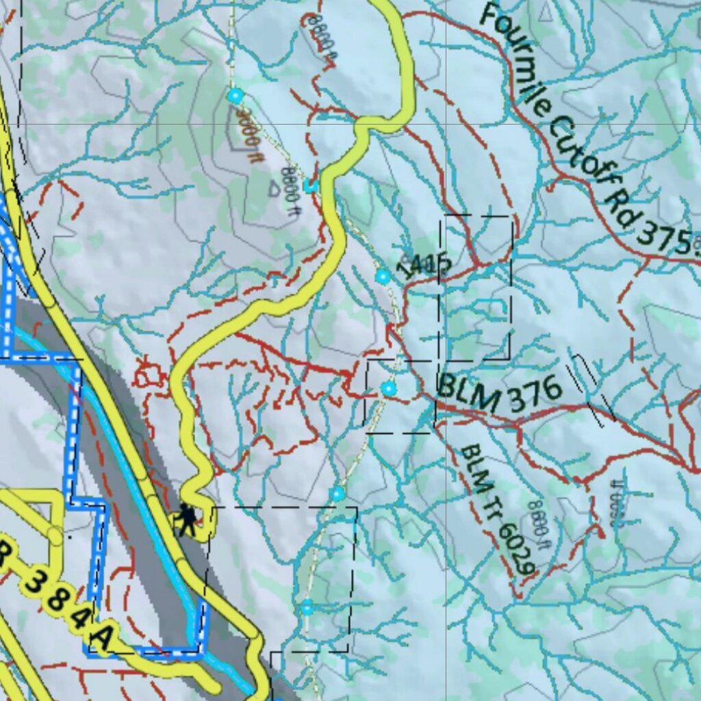 Colorado Unit 481 Recommendations for 3rd and 4th Rifle Map by HuntAI ...