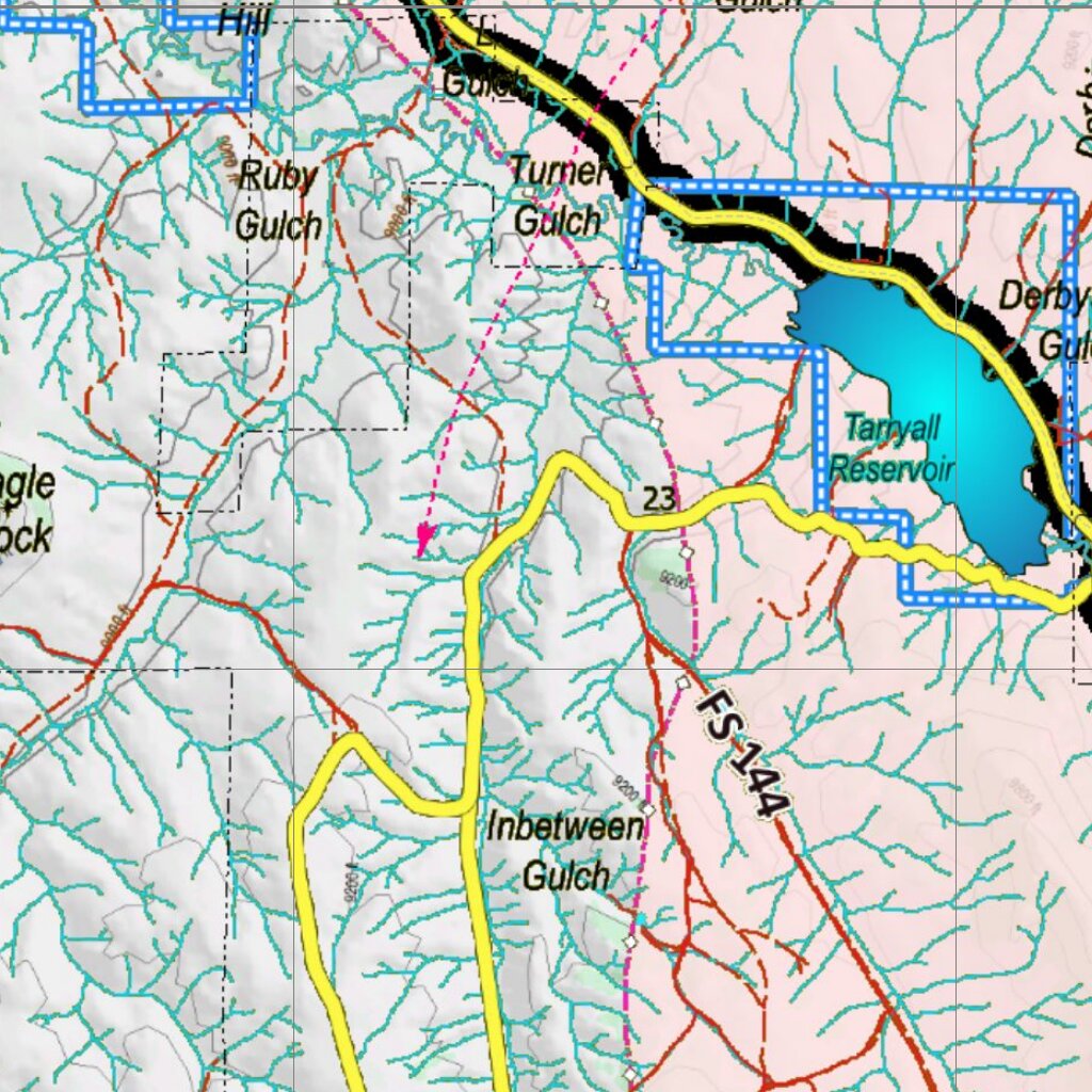 Colorado Unit 50 Recommended First Rifle Areas Map by HuntAI | Avenza Maps
