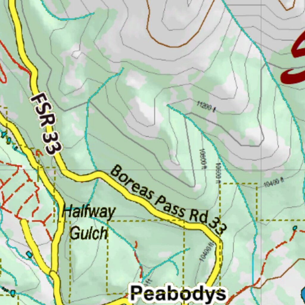 Colorado Unit 500 Second Rifle Recommendations Map by HuntAI | Avenza Maps