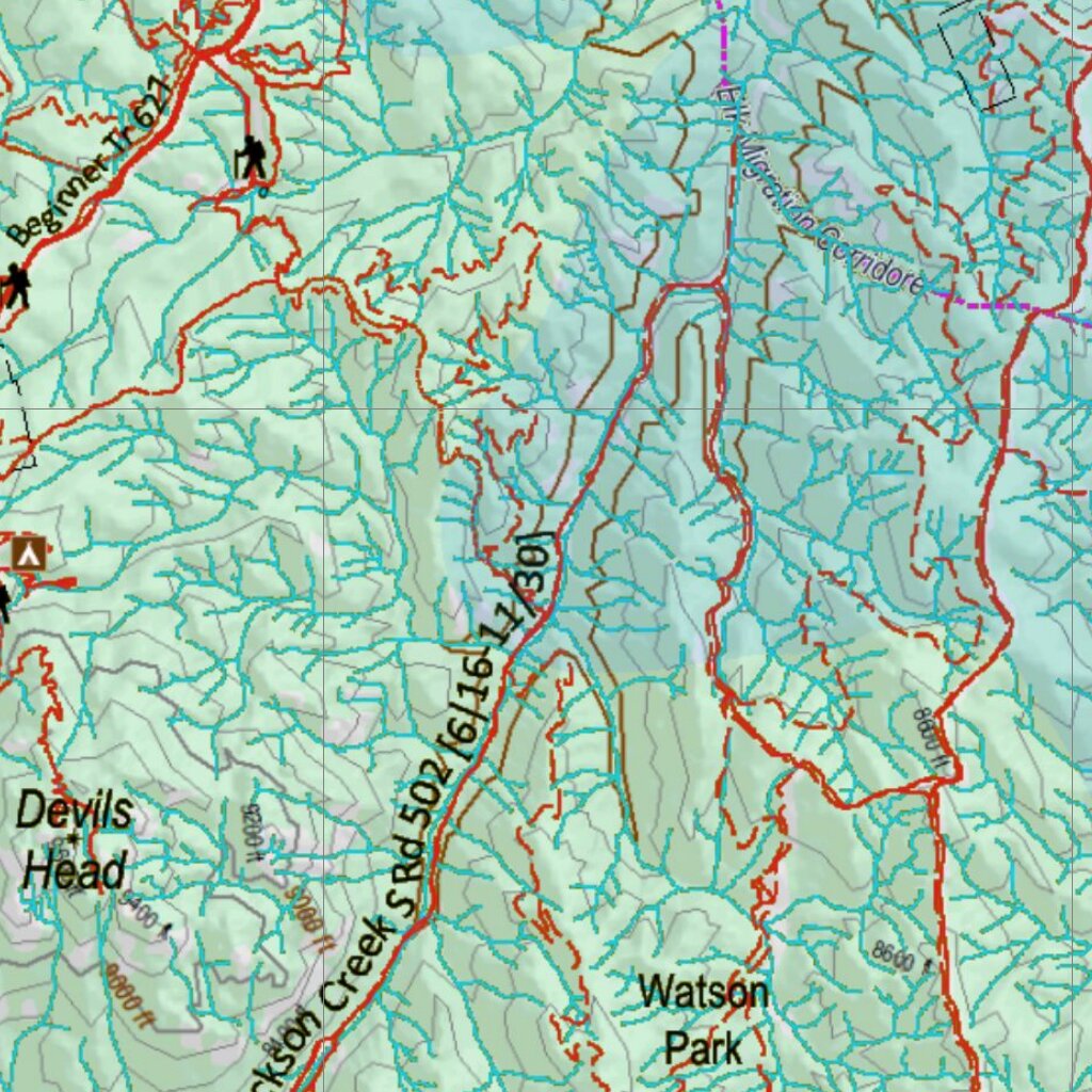 Colorado Unit 51 Recommendations for 3rd and 4th Rifle Map by HuntAI ...