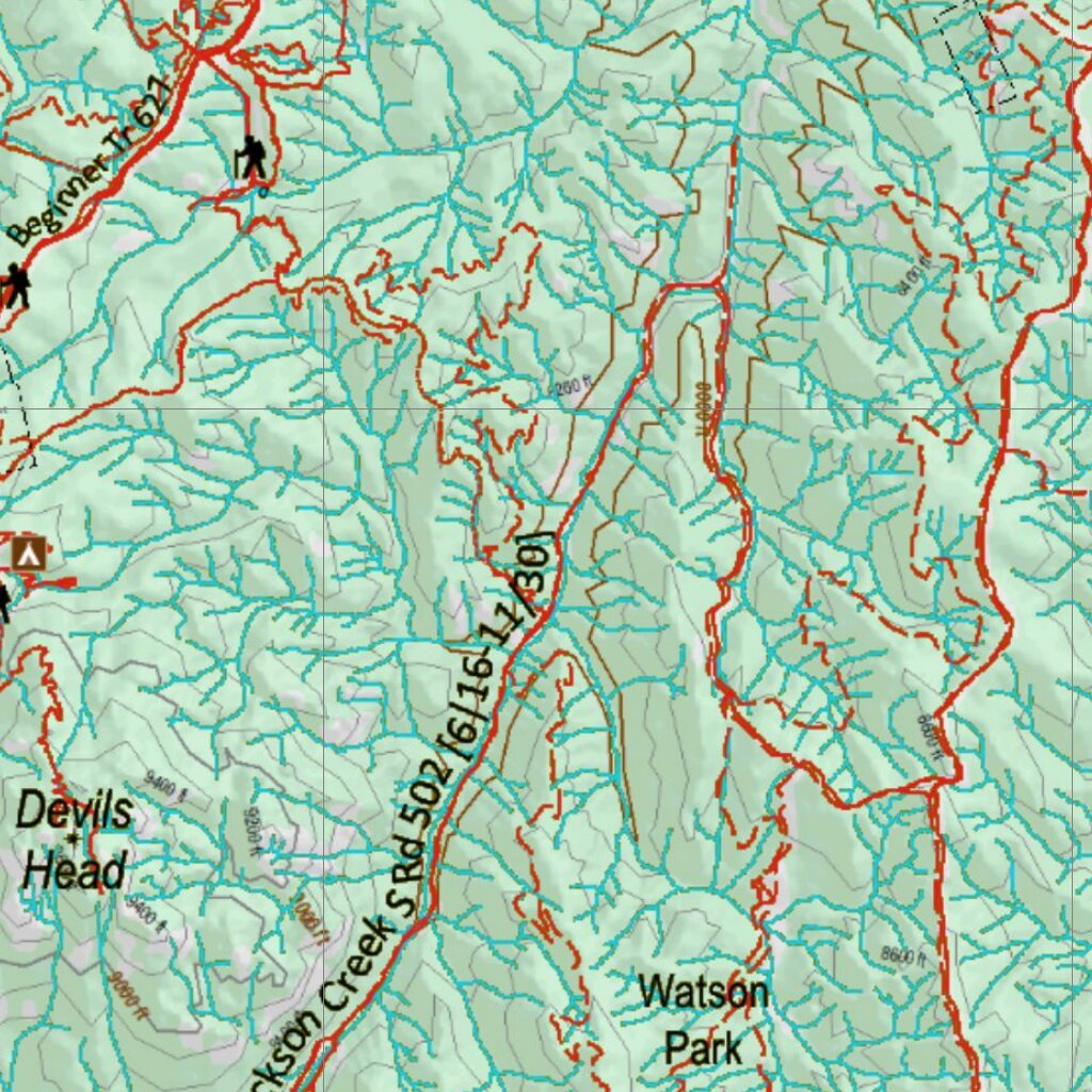 Colorado Unit 51 Recommended First Rifle Areas Map by HuntAI | Avenza Maps