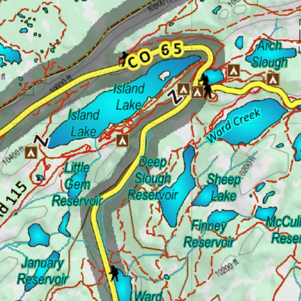 Colorado Unit 52 Recommendations for 3rd and 4th Rifle Map by HuntAI ...