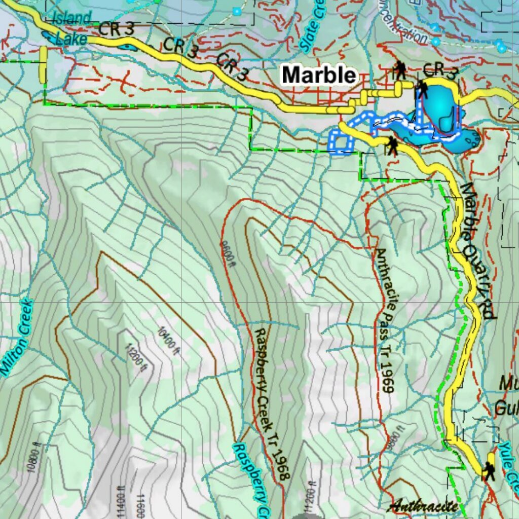 Colorado Unit 521 Recommendations for 3rd and 4th Rifle Map by HuntAI ...