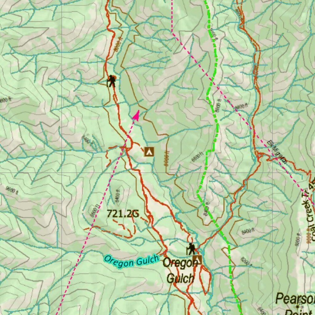 Colorado Unit 54 Second Rifle Recommendations Map by HuntAI | Avenza Maps
