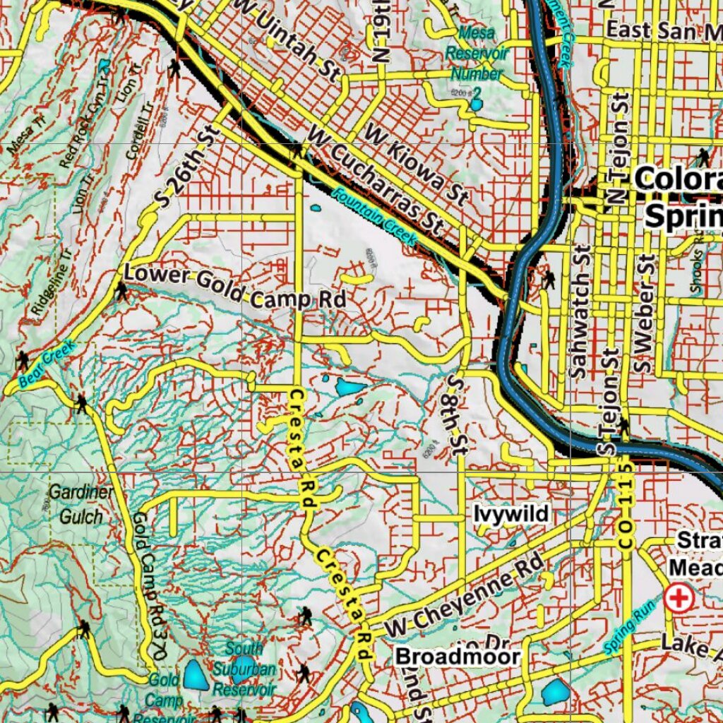 Colorado Unit 59 Second Rifle Recommendations Map by HuntAI | Avenza Maps