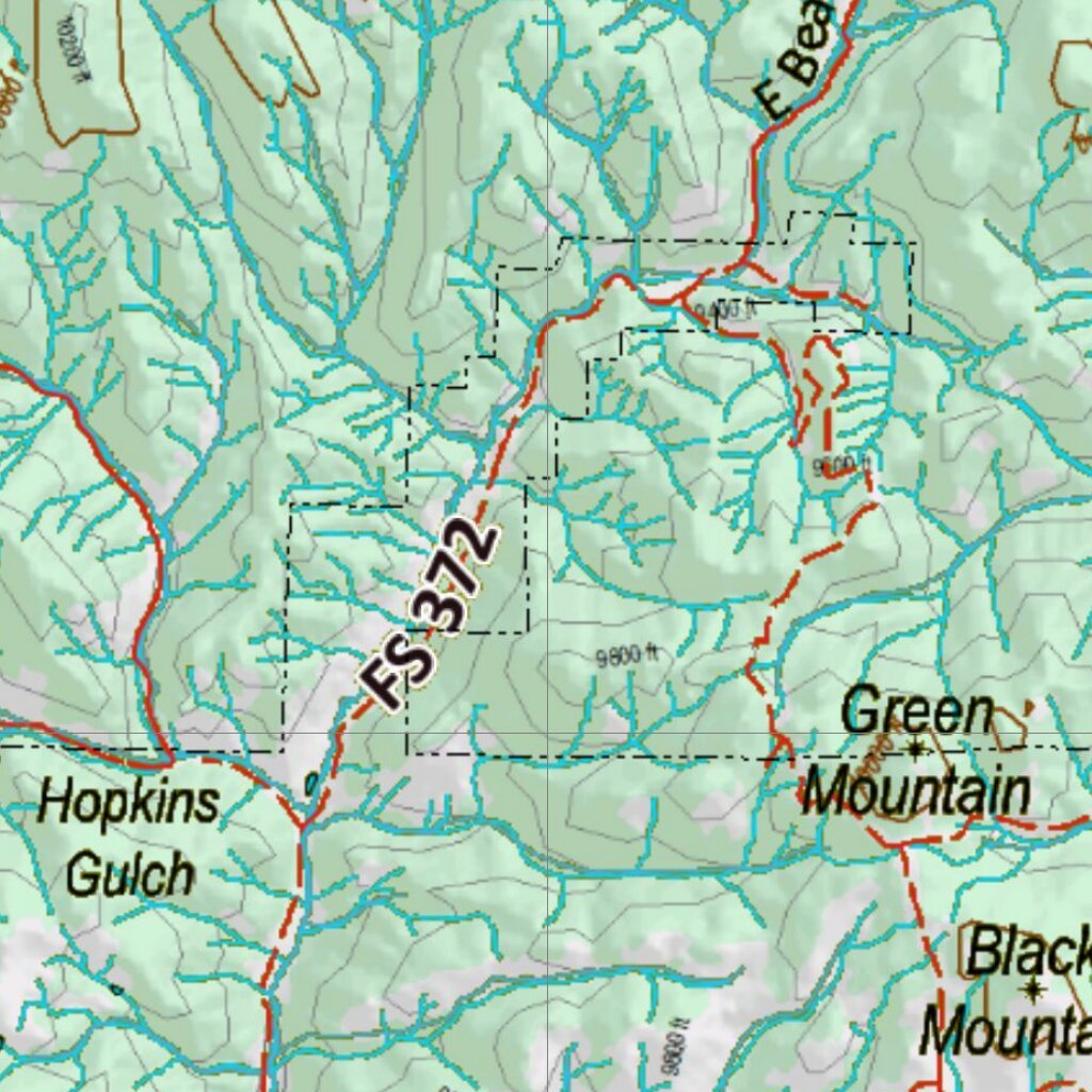 Colorado Unit 591 Muzzleloading Area Recommendations Map by HuntAI ...