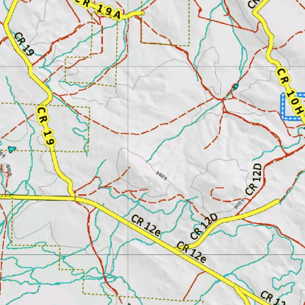 Colorado Unit 6 Second Rifle Recommendations Map by HuntAI | Avenza Maps
