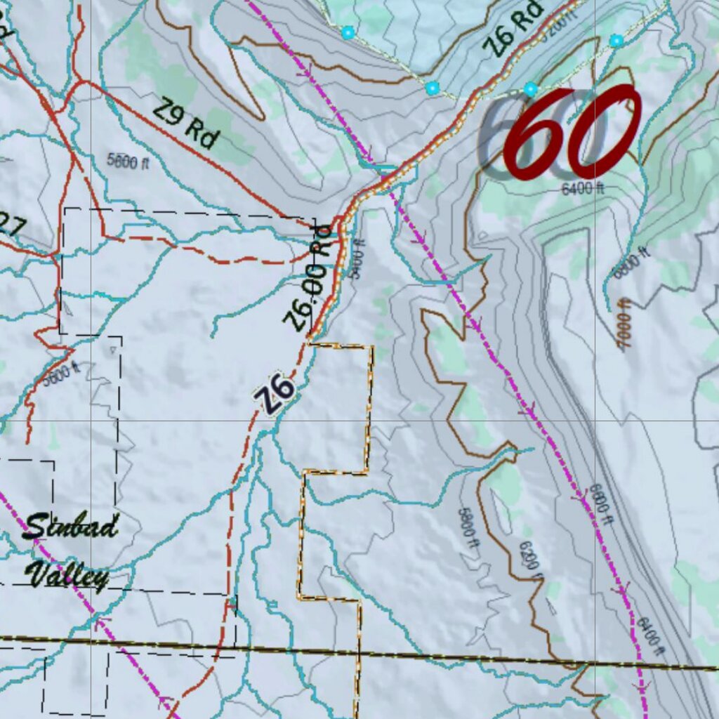 Colorado Unit 60 Recommendations for 3rd and 4th Rifle Map by HuntAI ...