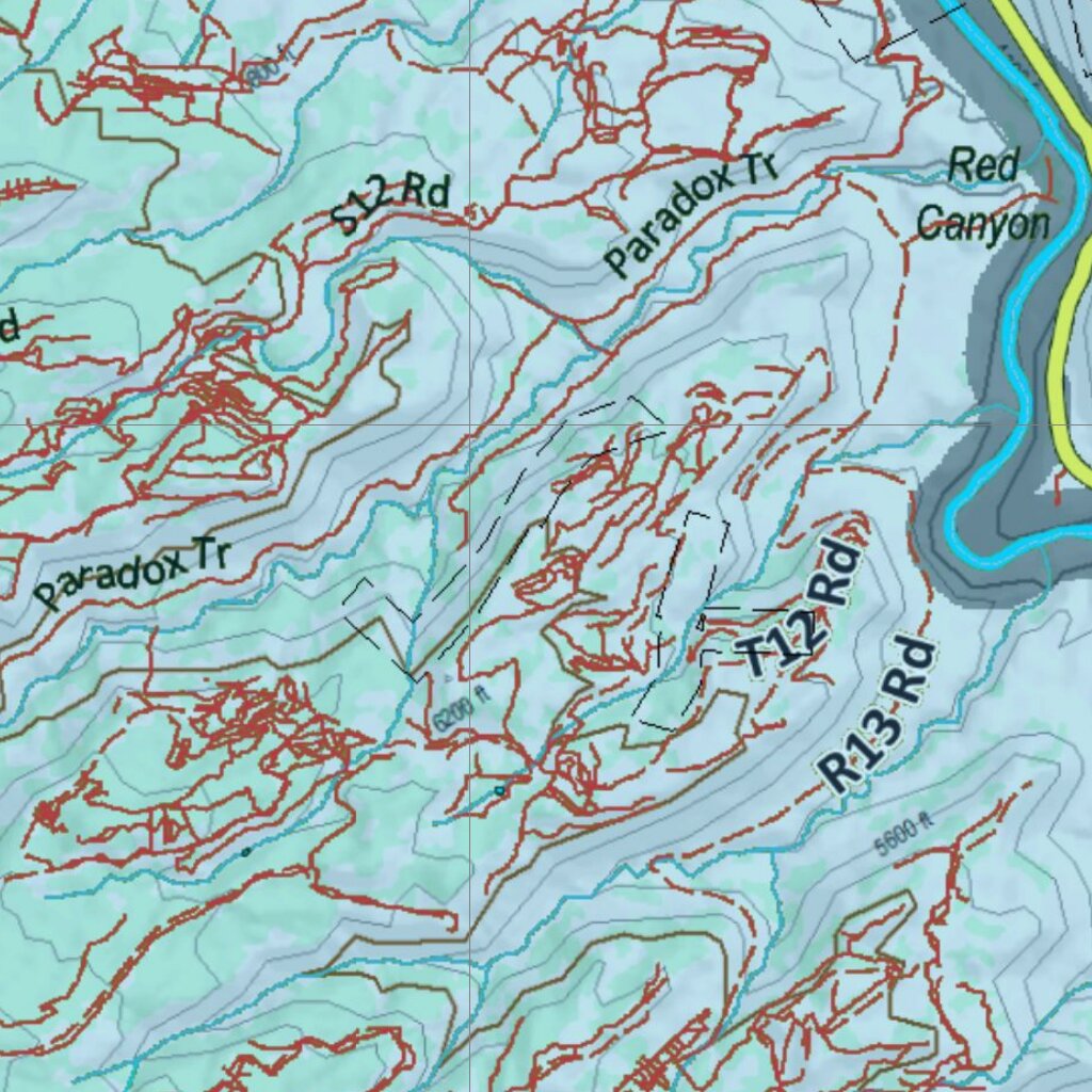 Colorado Unit 60 Recommendations for 3rd and 4th Rifle Map by HuntAI ...