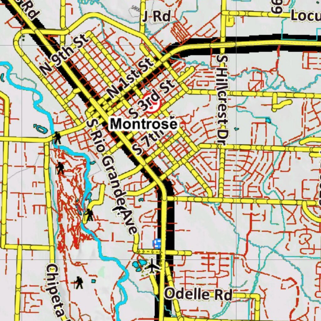 Colorado Unit 64 Second Rifle Recommendations Map by HuntAI | Avenza Maps
