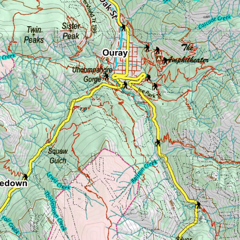 Colorado Unit 65 Recommended Archery Areas Map by HuntAI | Avenza Maps
