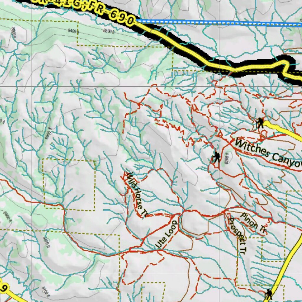 Colorado Unit 68 Second Rifle Recommendations Map by HuntAI | Avenza Maps