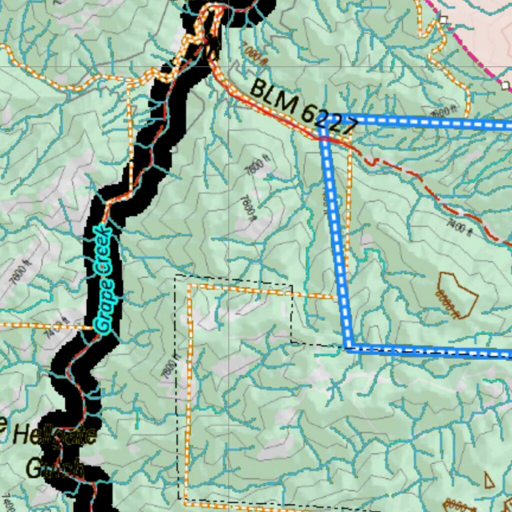 Colorado Unit 691 Muzzleloading Area Recommendations Map by HuntAI ...