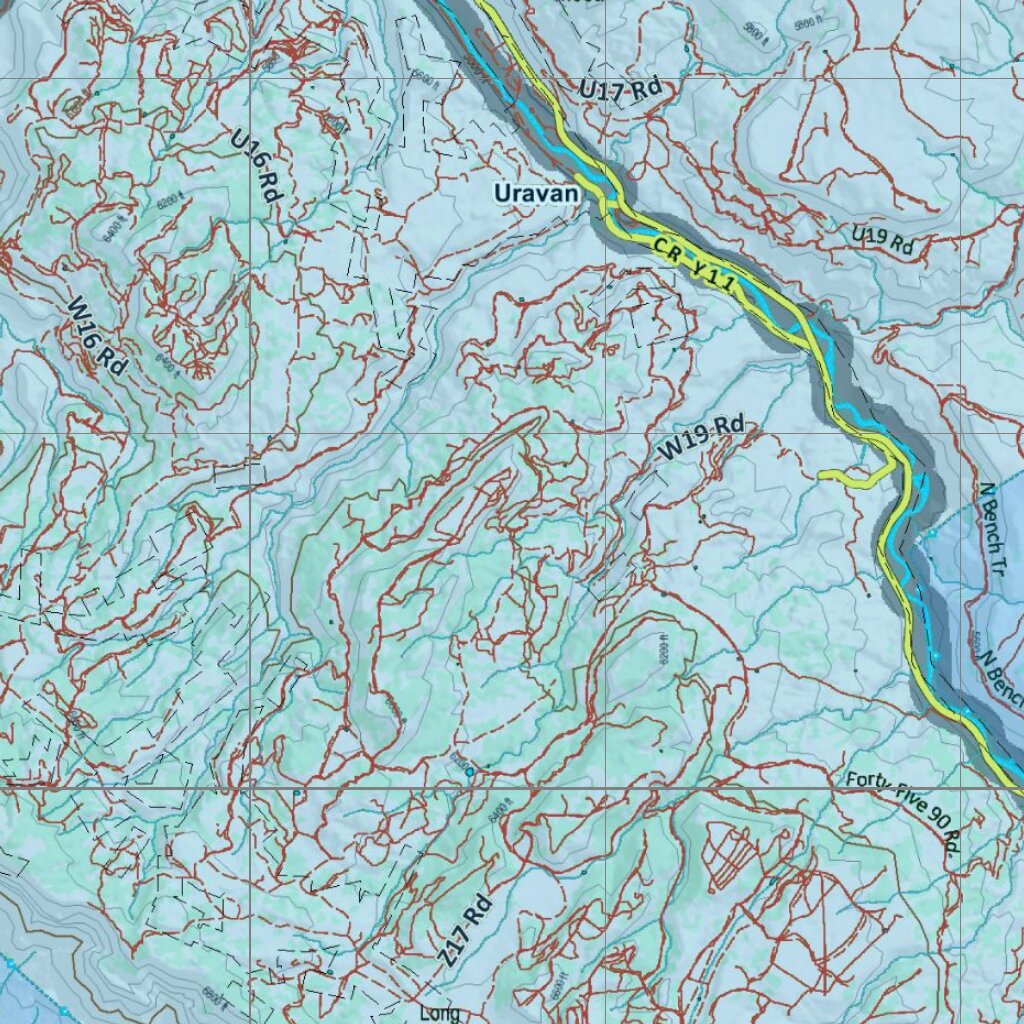 Colorado Unit 70 Recommendations for 3rd and 4th Rifle Map by HuntAI ...
