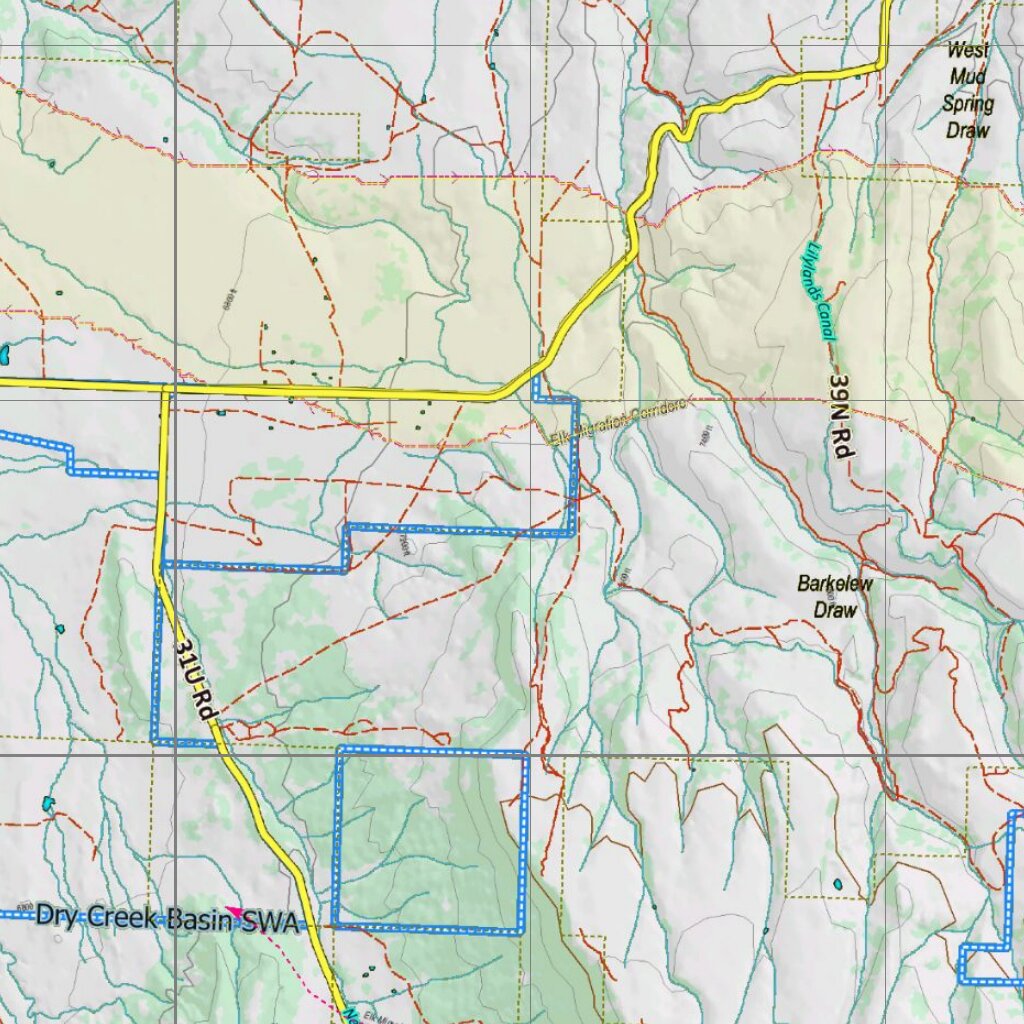 Colorado Unit 70 Second Rifle Recommendations Map by HuntAI | Avenza Maps