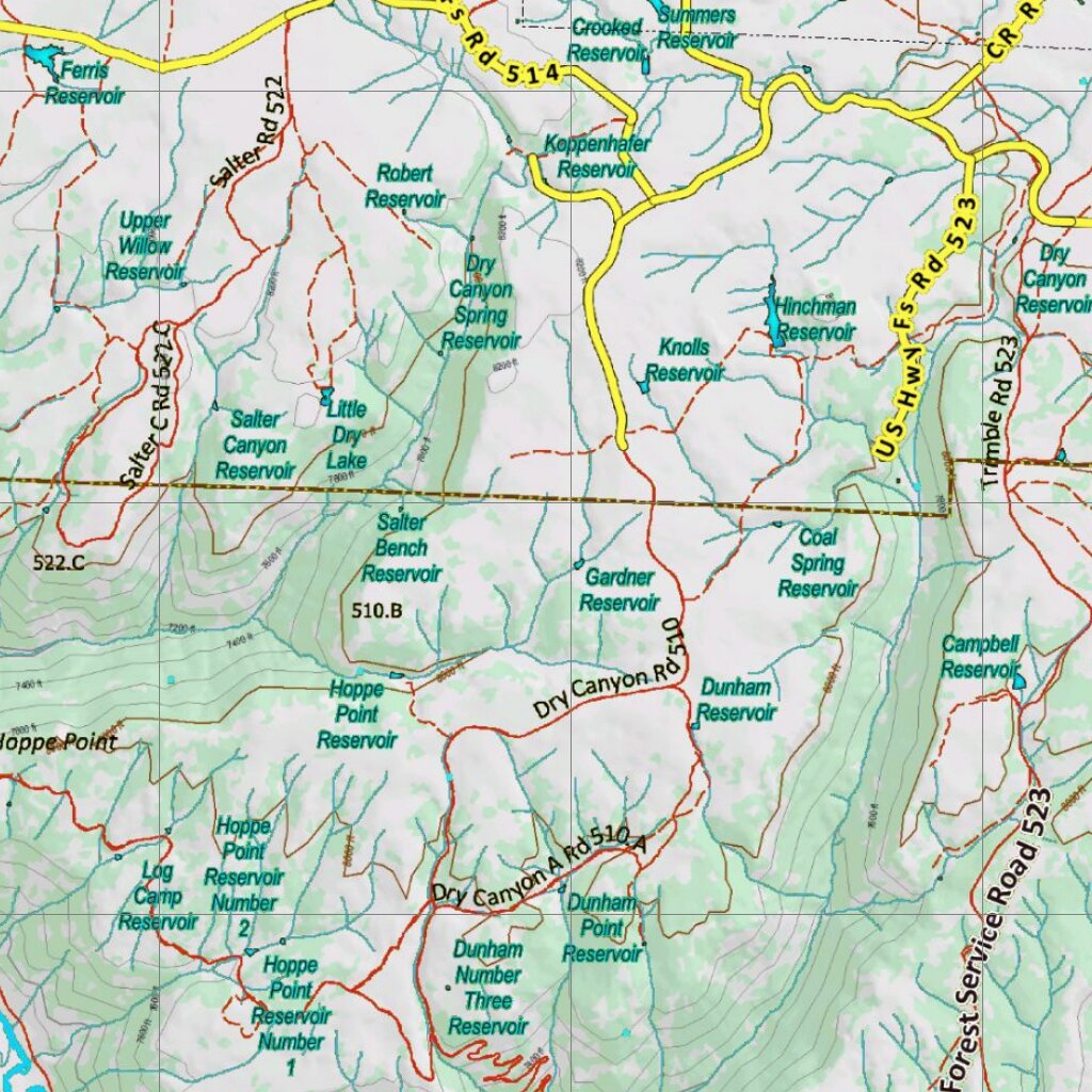 Colorado Unit 72 Muzzleloading Area Recommendations Map by HuntAI ...