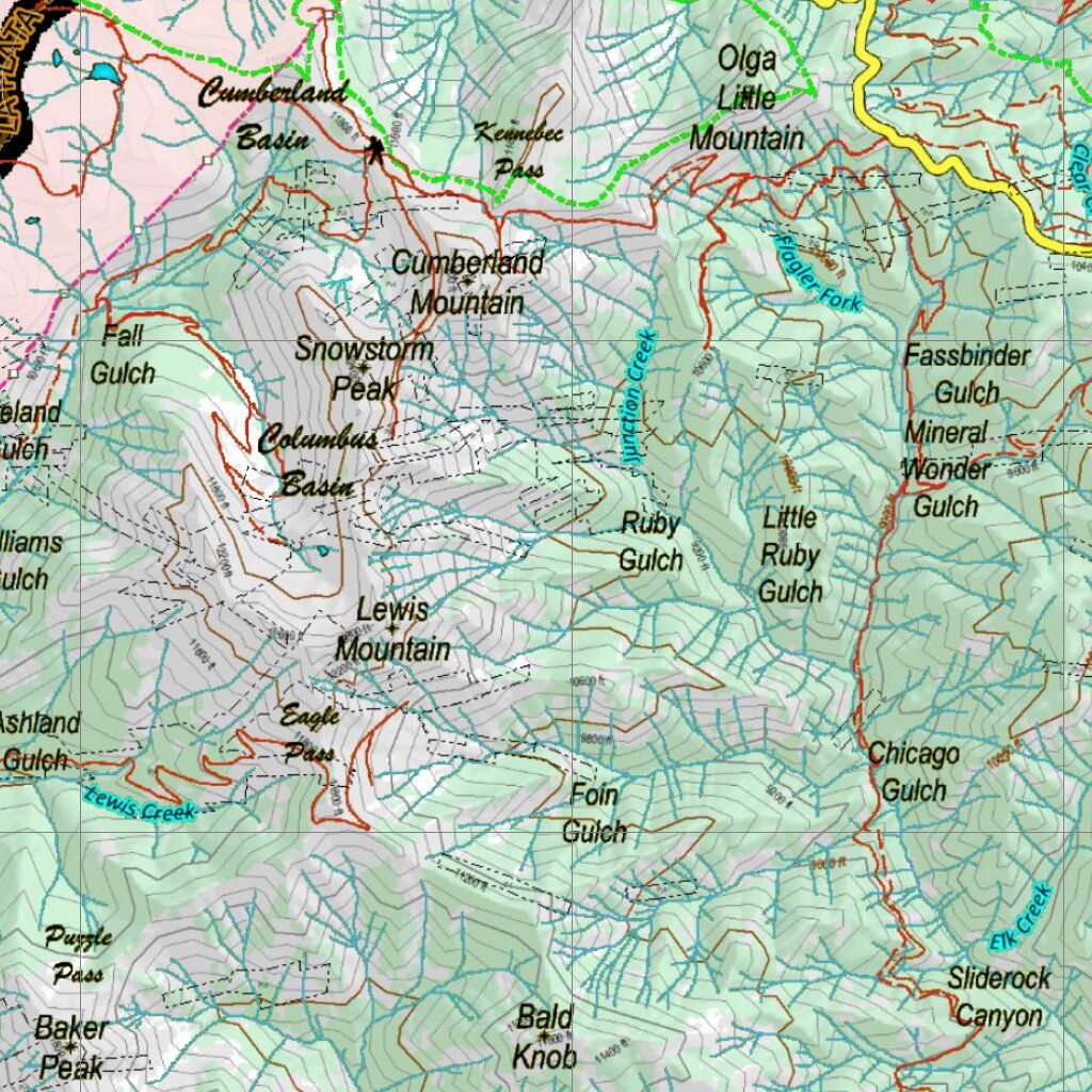 Colorado Unit 74 Muzzleloading Area Recommendations Map by HuntAI ...