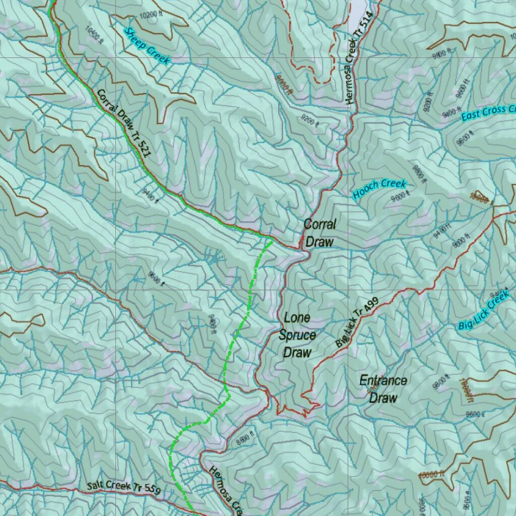 Colorado Unit 74 Recommendations for 3rd and 4th Rifle Map by HuntAI ...
