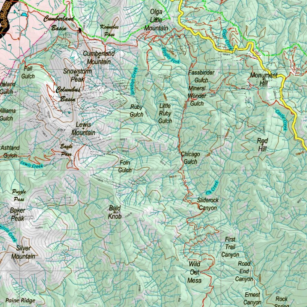 Colorado Unit 75 Muzzleloading Area Recommendations Map by HuntAI ...