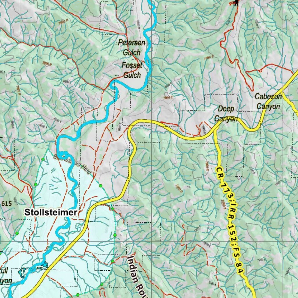 Colorado Unit 751 Muzzleloading Area Recommendations Map by HuntAI ...
