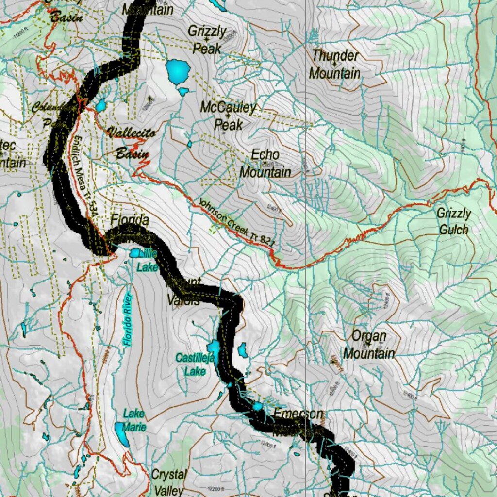 Colorado Unit 751 Second Rifle Recommendations Map by HuntAI | Avenza Maps