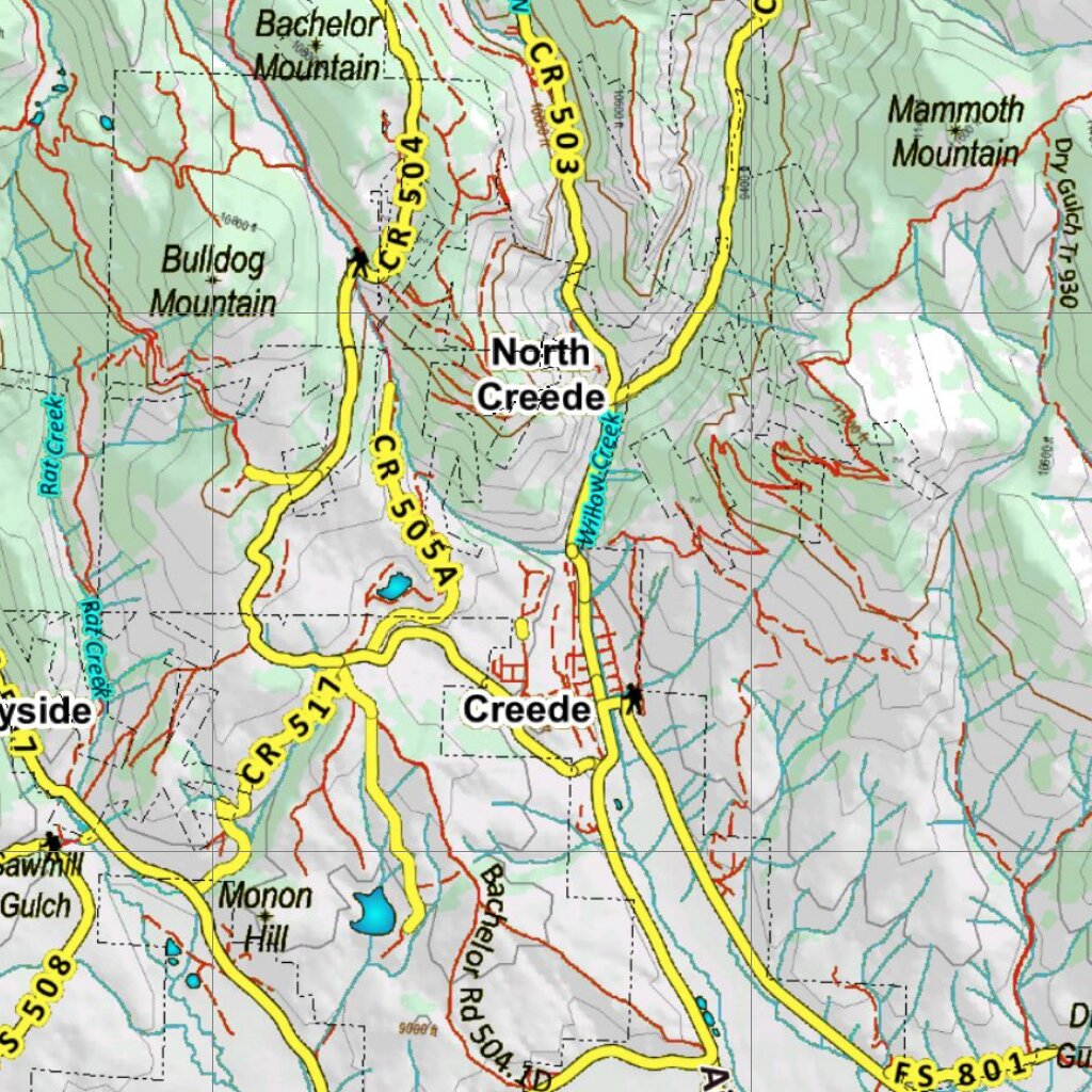 Colorado Unit 76 Muzzleloading Area Recommendations Map by HuntAI ...