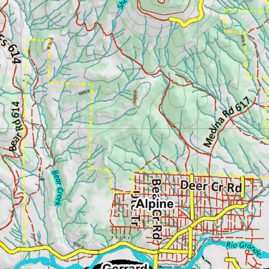 Colorado Unit 79 Recommended First Rifle Areas Map by HuntAI | Avenza Maps
