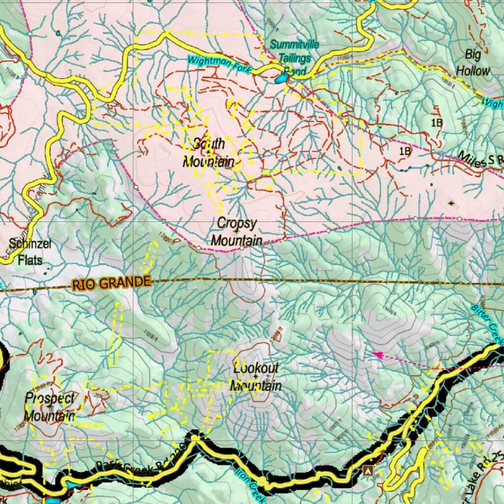 Colorado Unit 80 Recommended First Rifle Areas Map by HuntAI | Avenza Maps