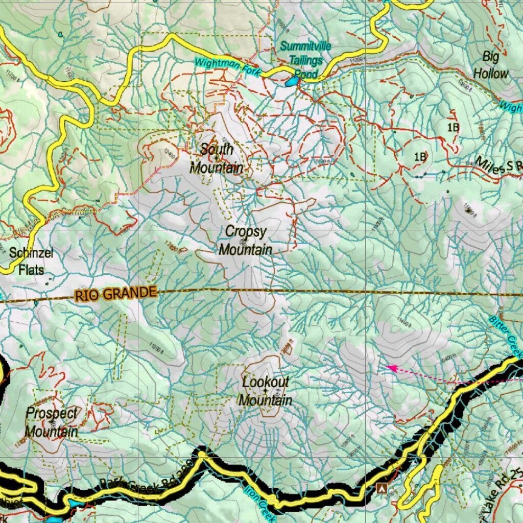 Colorado Unit 80 Second Rifle Recommendations Map by HuntAI | Avenza Maps