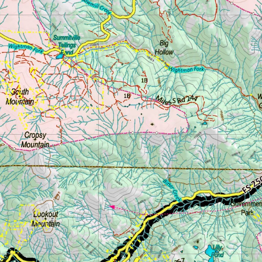 Colorado Unit 81 Recommended First Rifle Areas Map by HuntAI | Avenza Maps