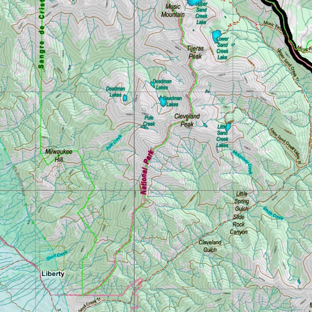 Colorado Unit 82 Second Rifle Recommendations Map by HuntAI | Avenza Maps
