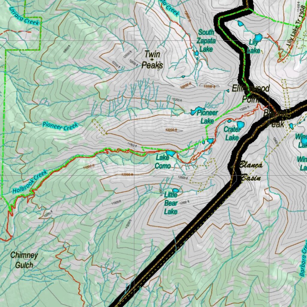 Colorado Unit 83 Second Rifle Recommendations Map by HuntAI | Avenza Maps