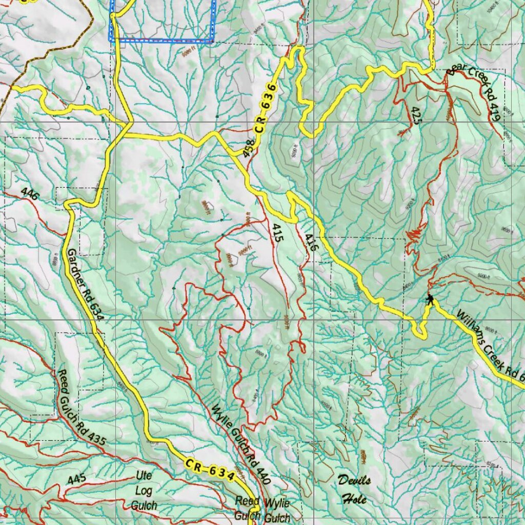 Colorado Unit 84 Muzzleloading Area Recommendations Map by HuntAI ...