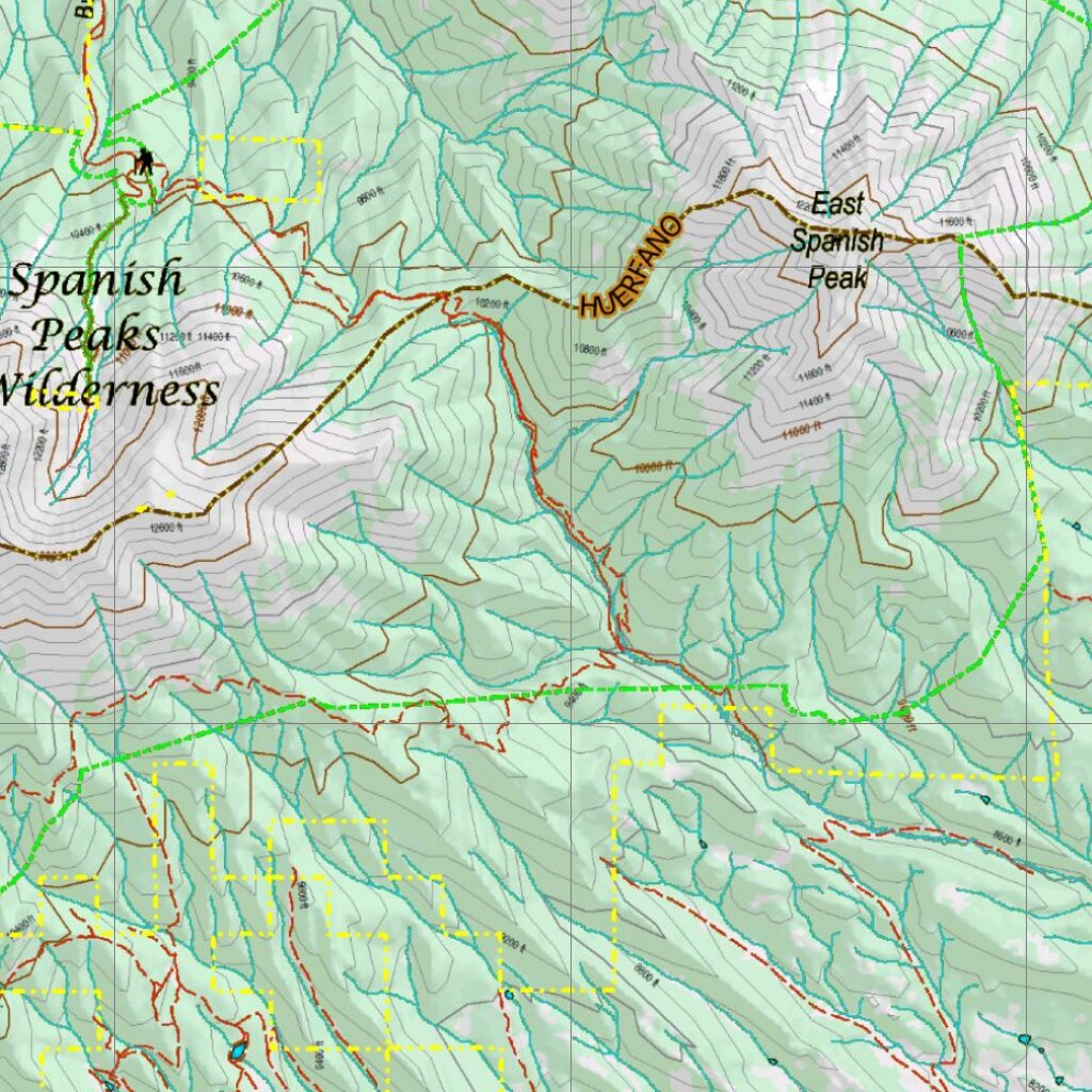 Colorado Unit 85 Recommended First Rifle Areas Map by HuntAI | Avenza Maps