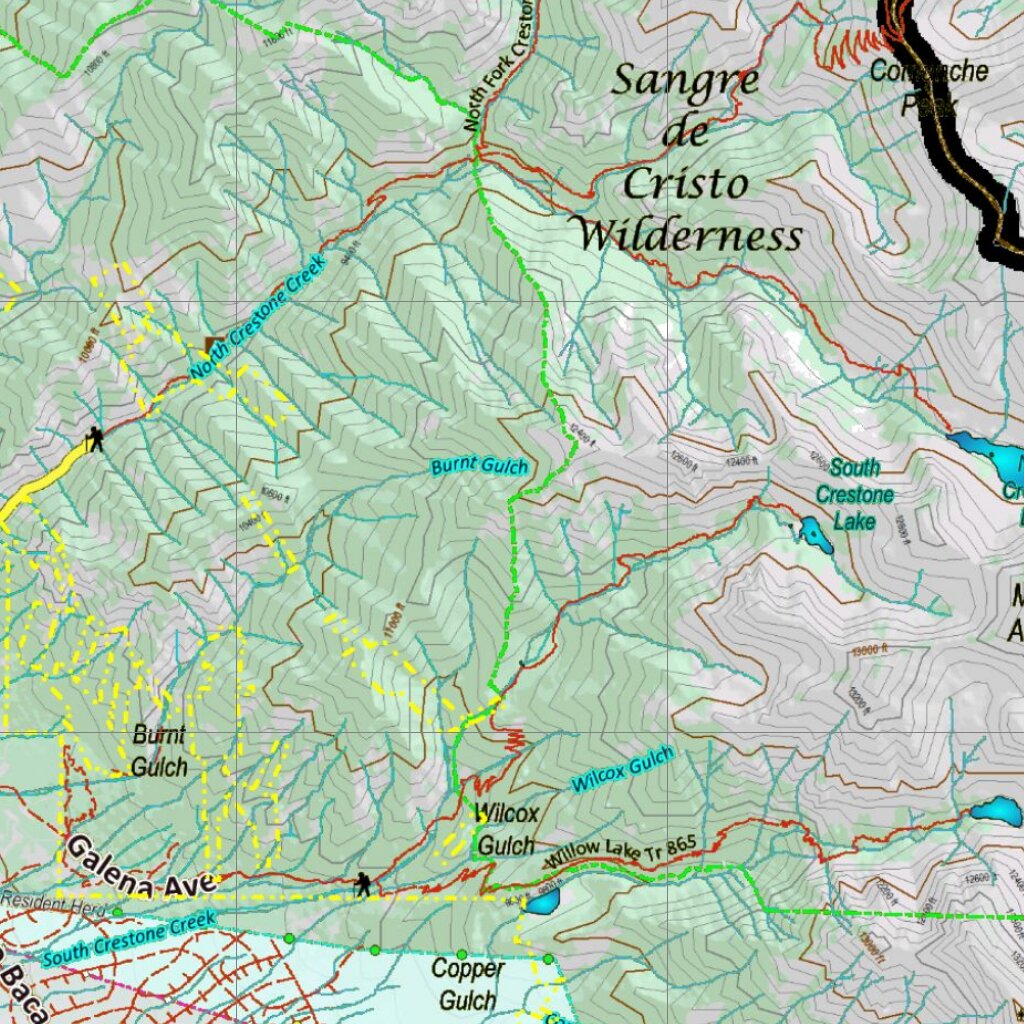 Colorado Unit 86 Recommended First Rifle Areas Map by HuntAI | Avenza Maps