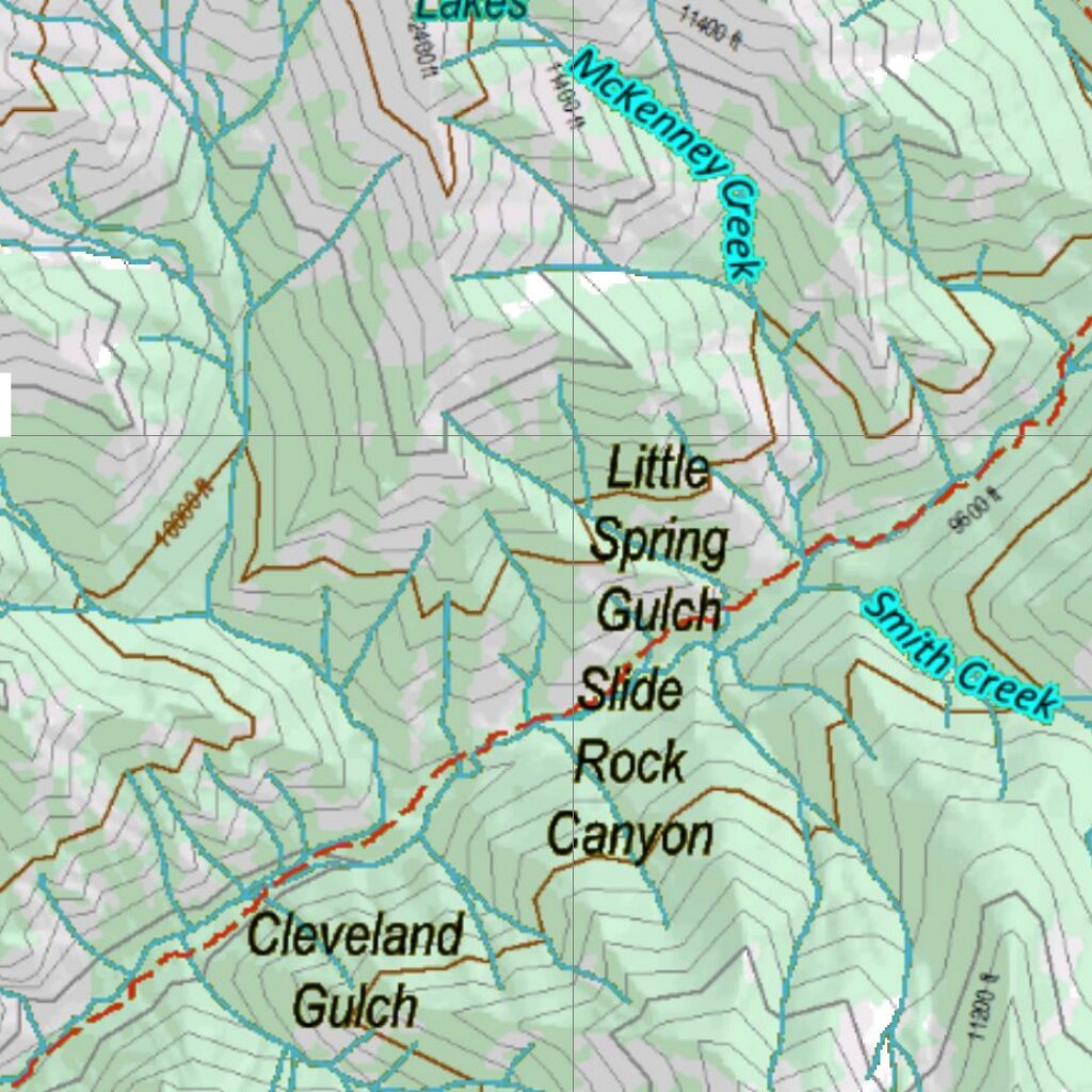 Colorado Unit 861 Second Rifle Recommendations Map by HuntAI | Avenza Maps