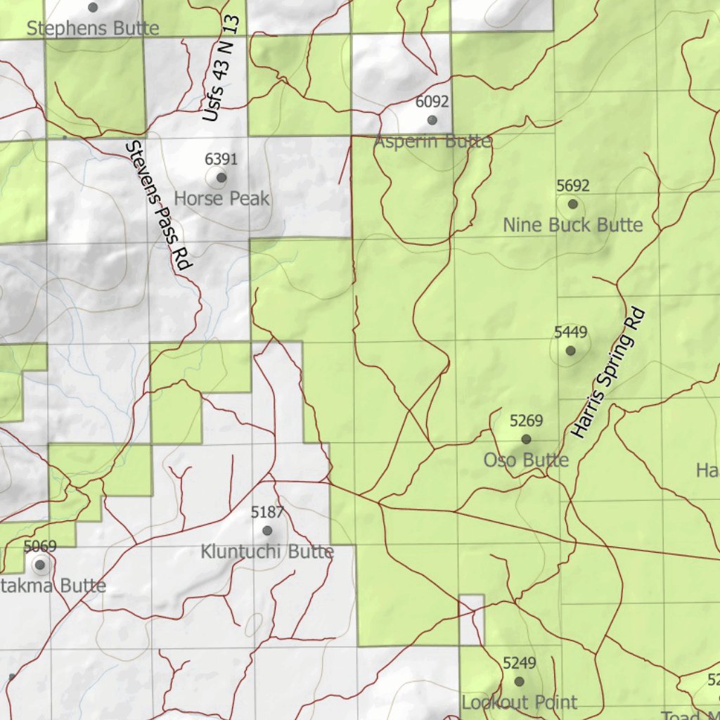 California Deer Hunting Zone X1 Map by HuntData LLC | Avenza Maps