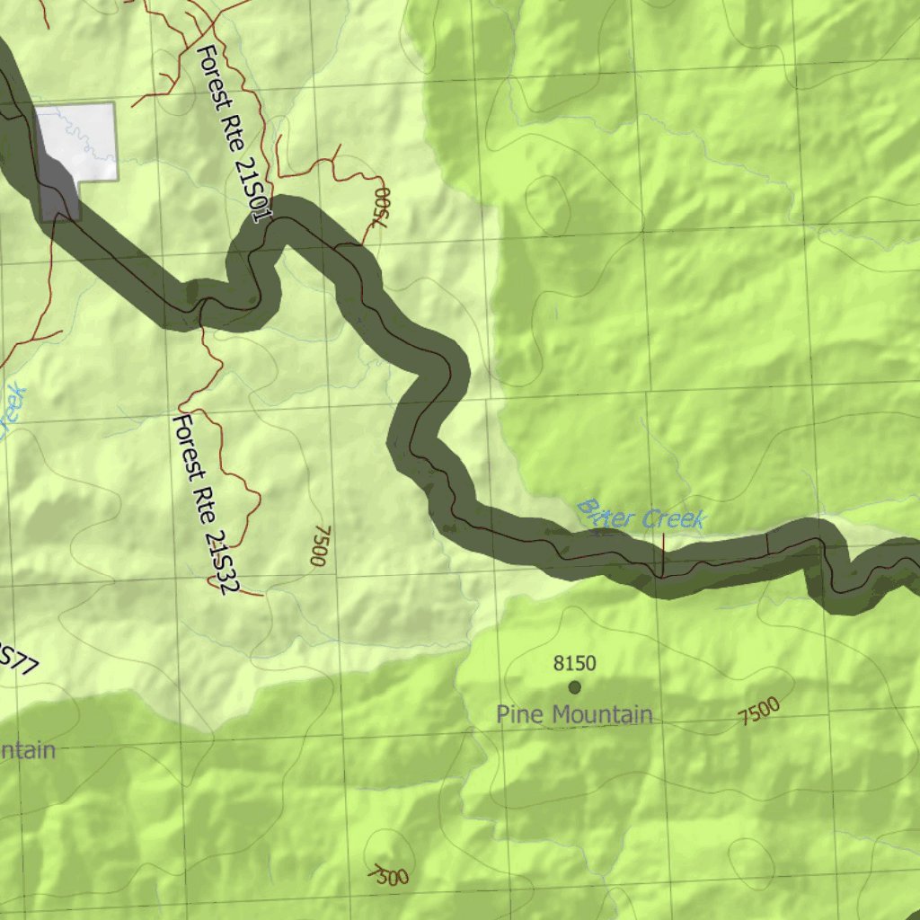 California Deer Hunting Zone X10 Map by HuntData LLC | Avenza Maps