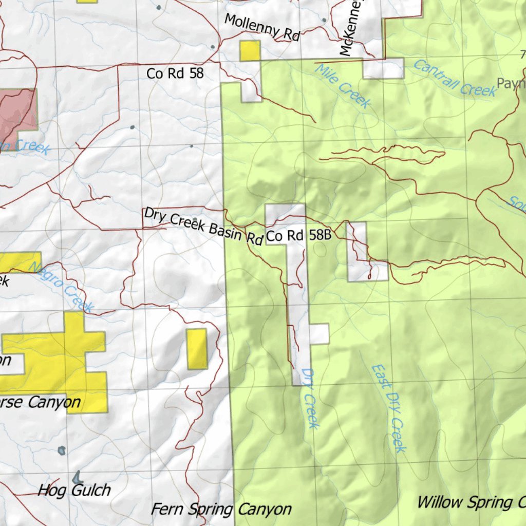 California Deer Hunting Zone X3b Map by HuntData LLC | Avenza Maps